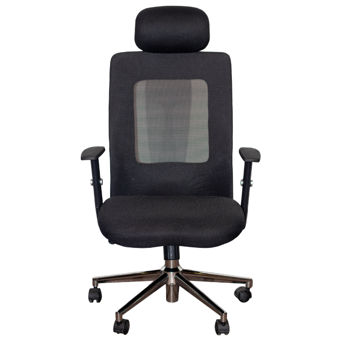NEW RAOUL HIGH CHAIR 64*62*118-128 STL17A BLACK/BLACK – Myleben